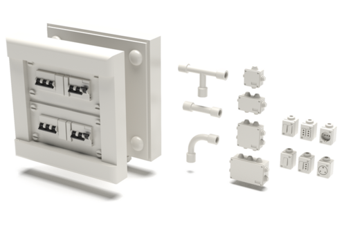 HD Models 35017 Civil Outdoor Electrical System