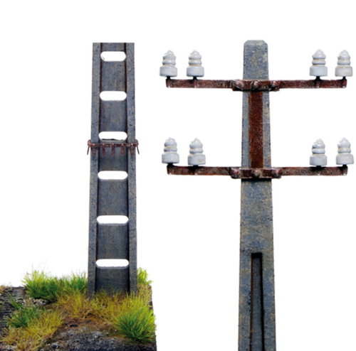 HD Models 35029 Ardennes electric pole