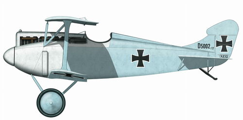 Choroszy Modelbud A225 AEG DI German Fighter 1917