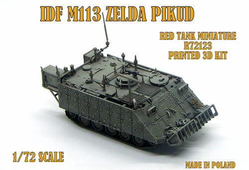 RED TANK MINIATURE 72123 IDF M113 Zelda Pikud