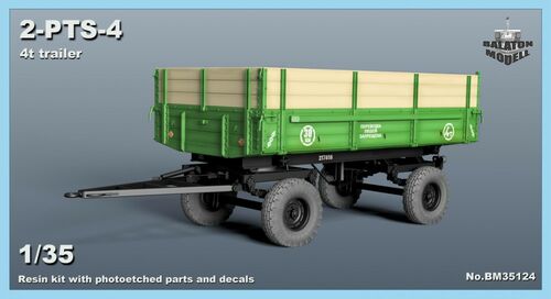 Balaton Modell BM35124 2-PTS-4 4t trailer