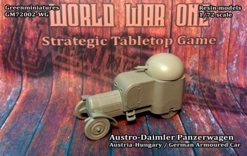 Tank Models Hobby Shop GM72002-WG Austro-Daimler Panzerwagen