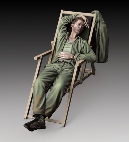 Royal Model di R. Reale 871 U.S. soldier who sleeps