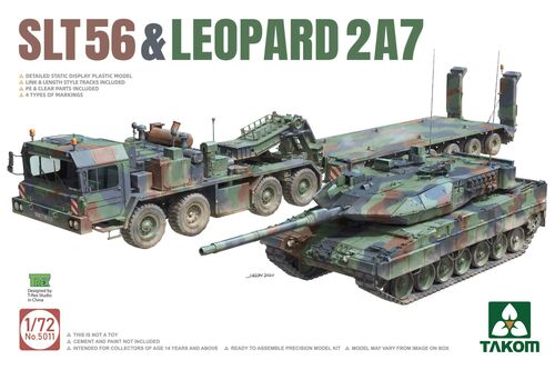 Takom 5011 SLT56 & Leopard 2A7