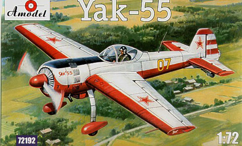 A-Model 72192 Soviet aerobatic aircraft Yakovlev Yak-55