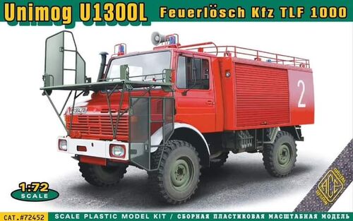 ACE 72452 Unimog U 1300L Feuerlösch Kfz TLF 1000