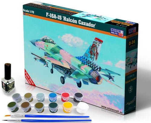 MisterCraft D34s F-16A-15 'Halcon Cazador' - Model Set