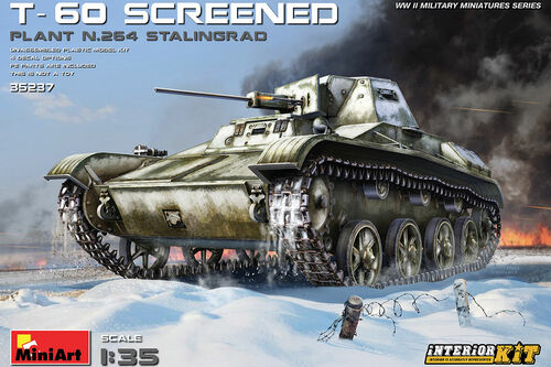 MiniArt 35237 T-60 Screened (Plant No. 264 Stalingrad) Interior Kit