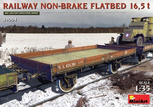 MiniArt 39004 Railway non-brake Flatbed 16,5t