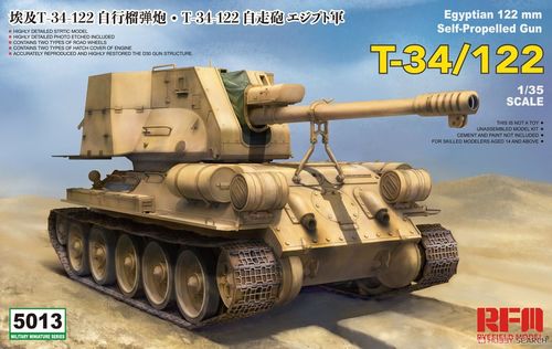 Rye Field Model RM-5013 T-34/122 Egyptian