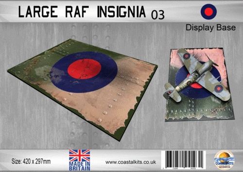 Coastal kits S644-48 Large RAF - 3 Insignia 420 x 297mm