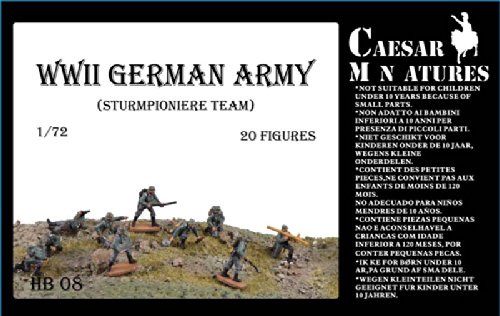 Caesar Miniatures HB08 WWII Germans Army - Sturmpionier Team