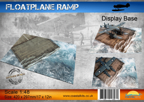 Coastal kits S107-48 1:48 Floatplane Ramp 420 x 297mm