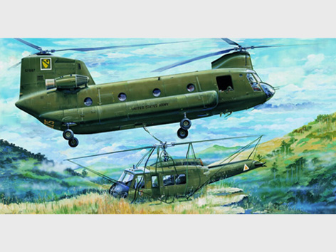 Trumpeter 05104 CH-47A Chinook