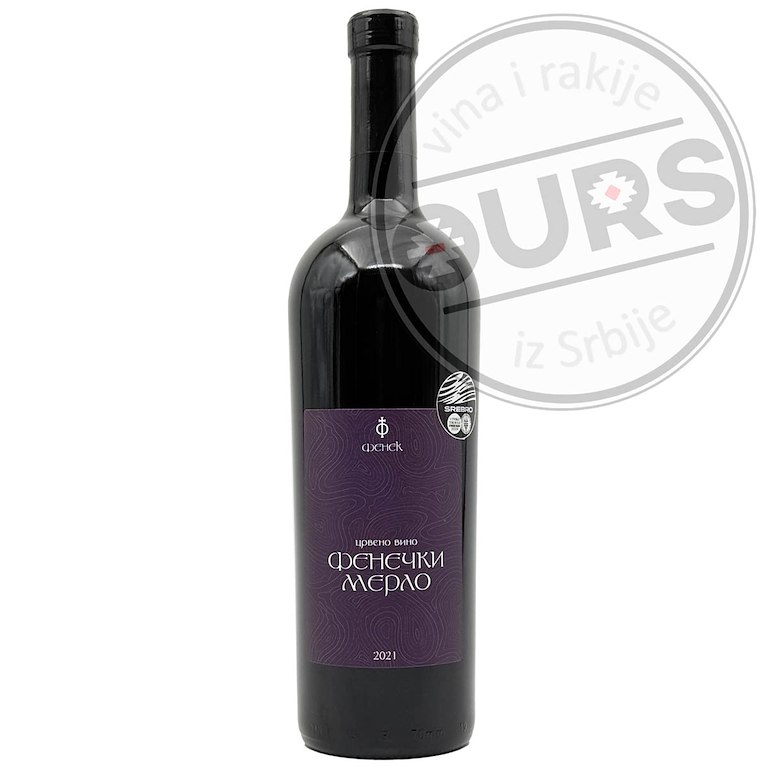 Manastir Fenek Merlot 0,75L