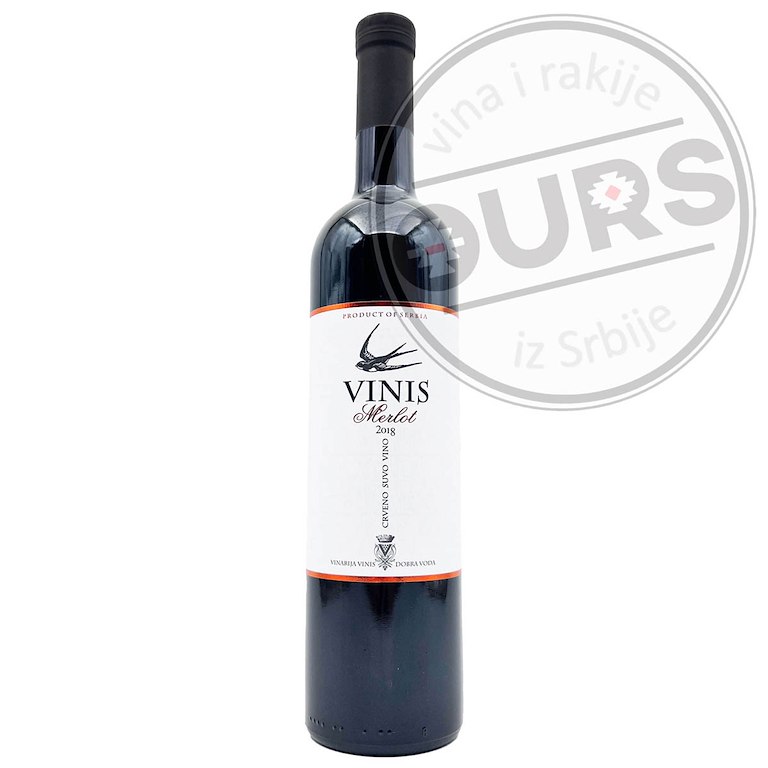 Vinis Merlot 2018 0,75L