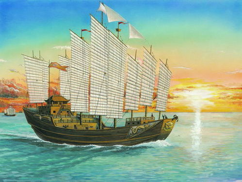 Trumpeter 01202 60cm Chinese Cheng-Ho Sailing Ship