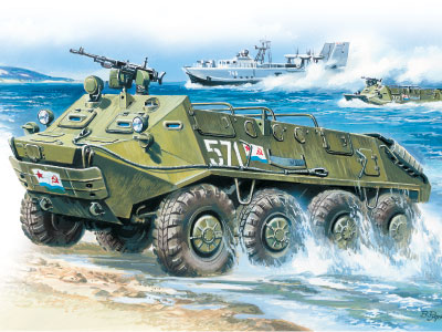 ICM 72901 BTR-60P Armored Personnel Carrier