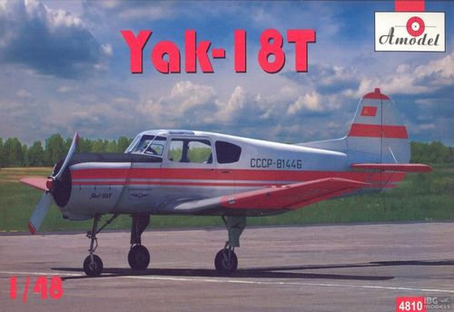 A-Model 04810 Yak-18T Red Aeroflot