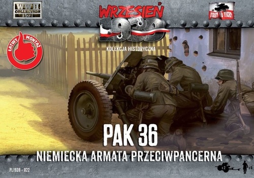 First to Fight PL022 PAK 36 Niemiecka Armata Przeciwpancerna