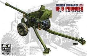 AFV Club 35217 QF Mk.IV 6-Pdr British Anti-tank Gun (Late version)