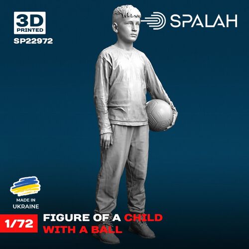 Spalah 22972 Сhild with a Ball (1 Figure / 3D-Printed)