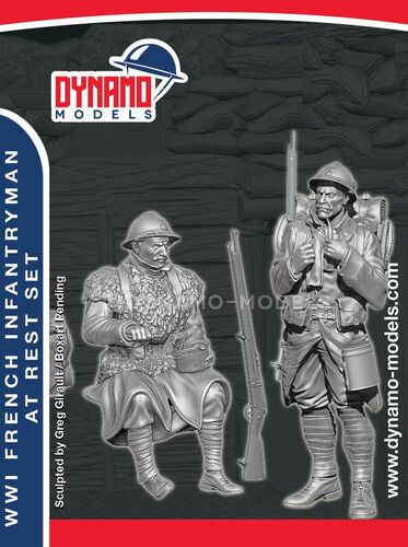 Dynamo-Models 48075 40’ BEF Officers Set
