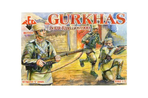 Red Box 72034 British Gurkhas (Boxer Rebelion 1900)