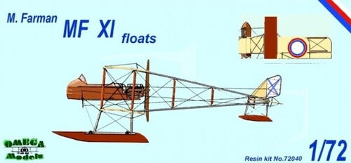 Omega Models 72040 Farman MF-11 Floats (Russia)