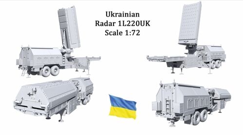 Peddinghaus-Decals 72Y006 Ukrainian Radar 1L220UK