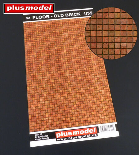 Plus Model 600 Floor - Old Bricks (190x130mm)