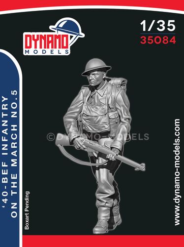 Dynamo-Models 35084 40’ BEF Infantry On The March No.5