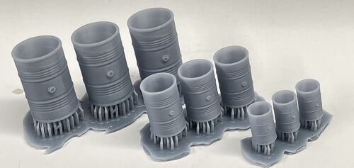 EMP3D 43050203 Beczki 200l współczesne otwarte (3 sztuki)