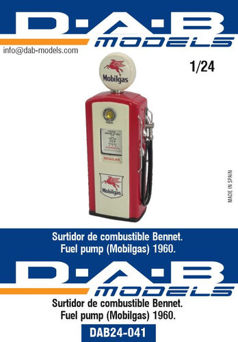 DAB Models 24-041 Fuel Pump Mobilgas (1960)