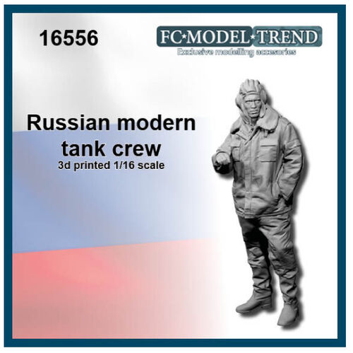 FC ModelTrend 16556 Russian Modern Tank Crew (3D-printed)