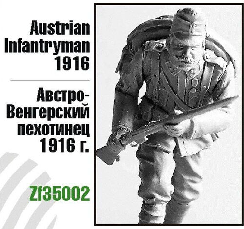 Zebrano ZF35002 Austrian Infantryman - 1916