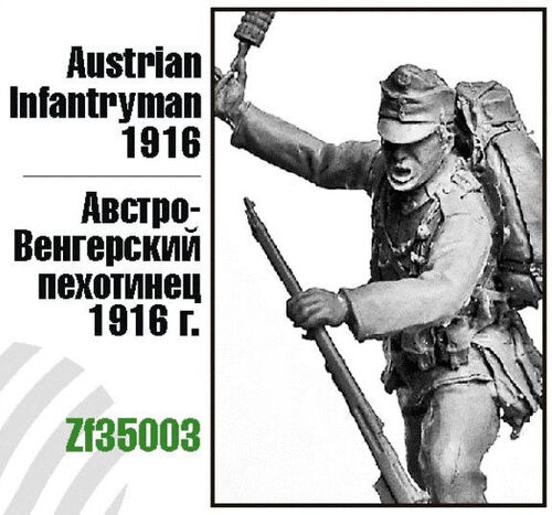 Zebrano ZF35003 Austrian Infantryman - 1916