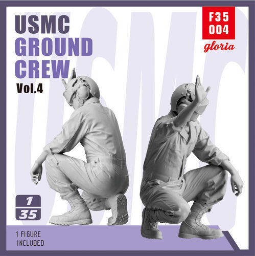 Gloria Model F35004 USMC Ground Crew Vol. 4