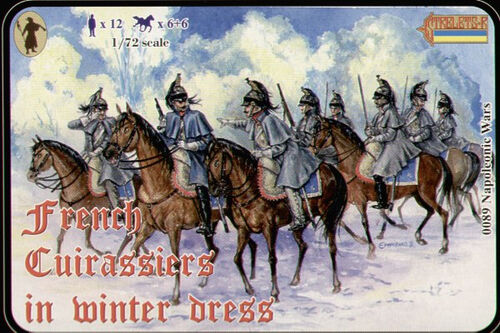Strelets-R 08972 Napoleonic French Cuirassiers in Winter Dress