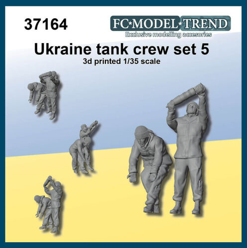FC ModelTrend 37164 Ukraine Tank Crew Set 5