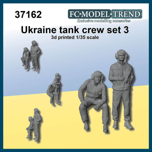 FC ModelTrend 37162 Ukraine Tank Crew Set 3