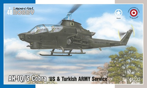 Special Hobby 48232 AH-1Q/S Cobra "US And Turkish Army Service"
