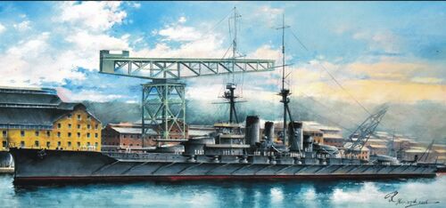 Kajika Model 70004 IJN Battlecruiser Kirishima 1915