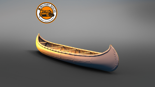 IDAP Technology PMI0032B Chippewa Birch Bark Canoe