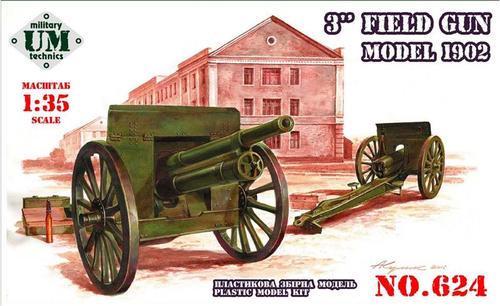 UM MT 624 3" FIELD GUN MODEL 1902