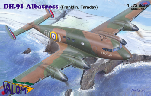 Valom 72160 DH.91 Albatross Franklin, Faraday