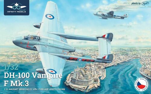 Infinity Models 3203 DH-100 Vampire FB Mk.3