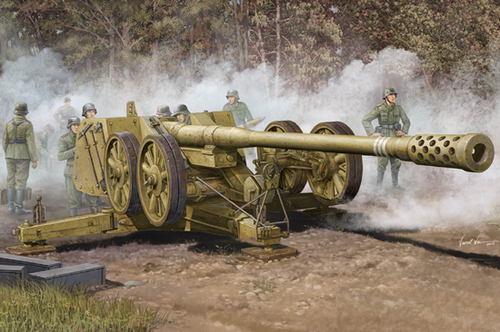 Trumpeter 02312 German 12,8cm Kanone 43 bzw. 44 (Rh)
