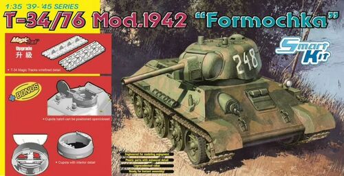 Dragon 6401 T-34/76 Mod. 1942 Formochka