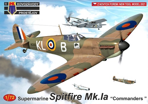 Kovozavody Prostejov 72262 Supermarine Spitfire Mk.Ia "Commanders"